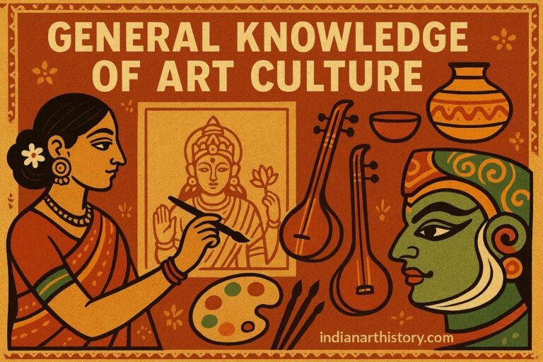General Knowledge of Art & Culture - IndianArtHistory
